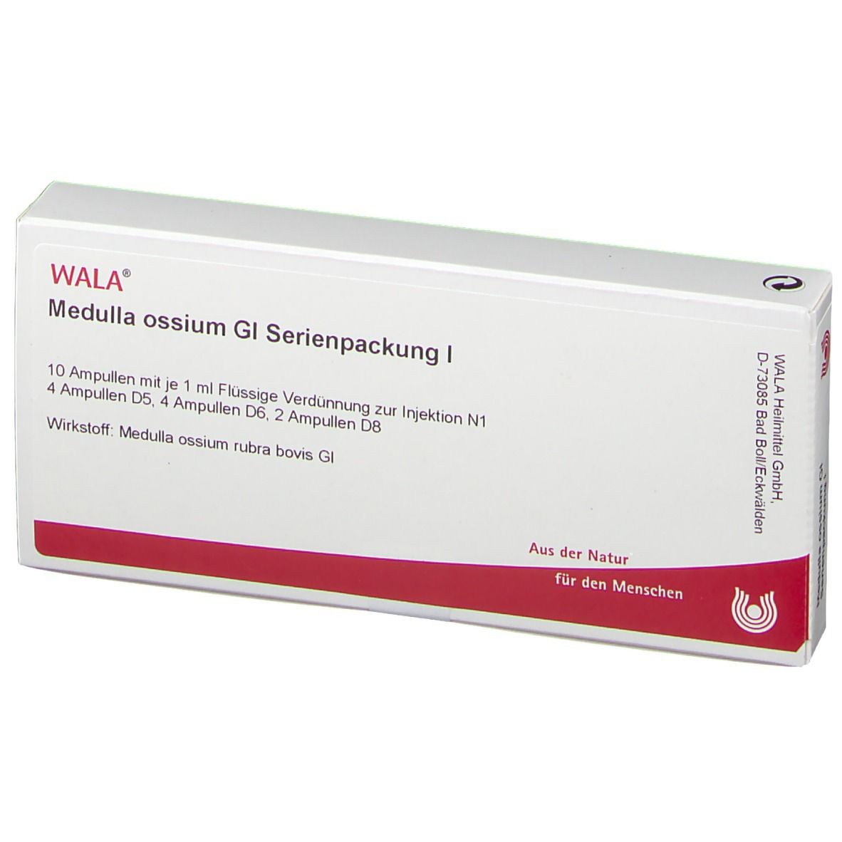 WALA® Medulla Ossium Gl Serienpackung 1 Amp. 10x1 ml - Shop Apotheke