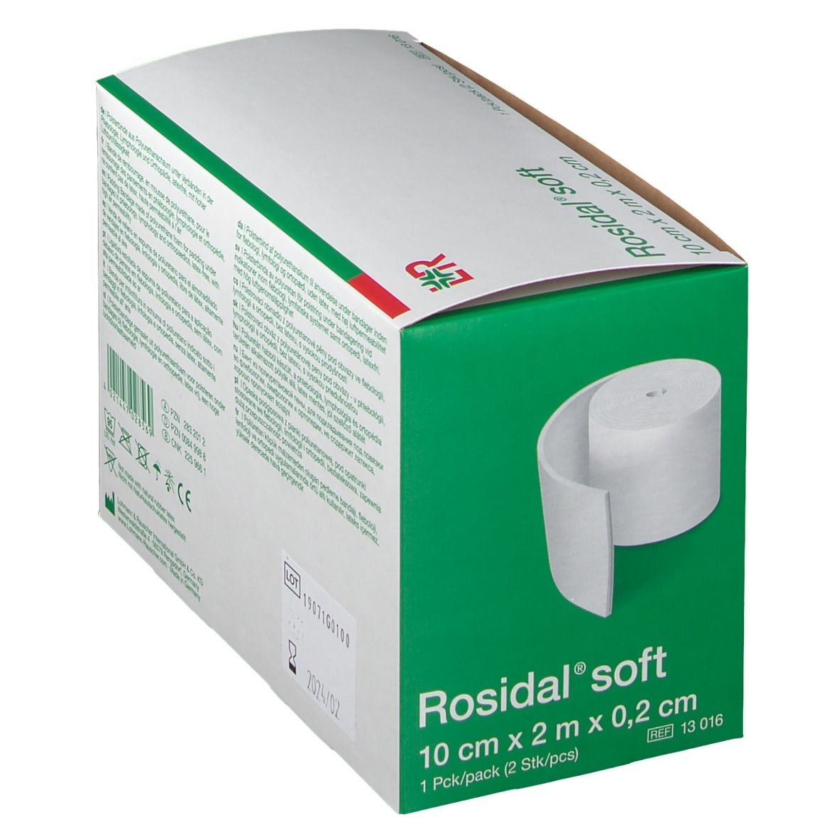 Rosidal® Soft 0,2 cm Stärke 10 cm x 2 m 2 St - Shop Apotheke