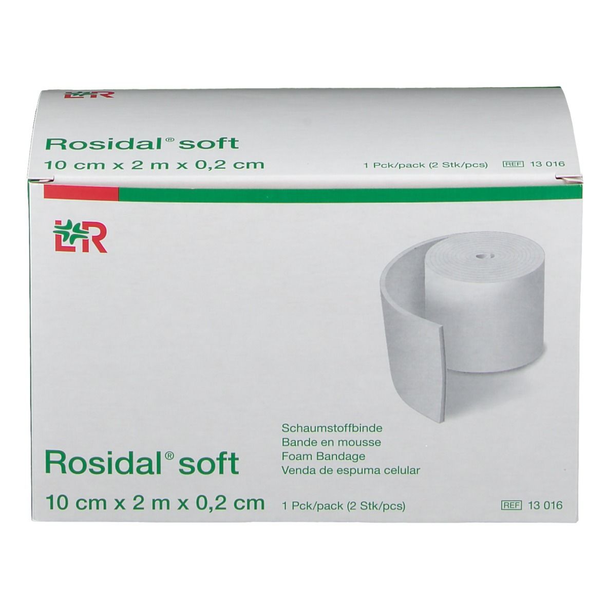 Rosidal® Soft 0,2 cm Stärke 10 cm x 2 m 2 St - Shop Apotheke