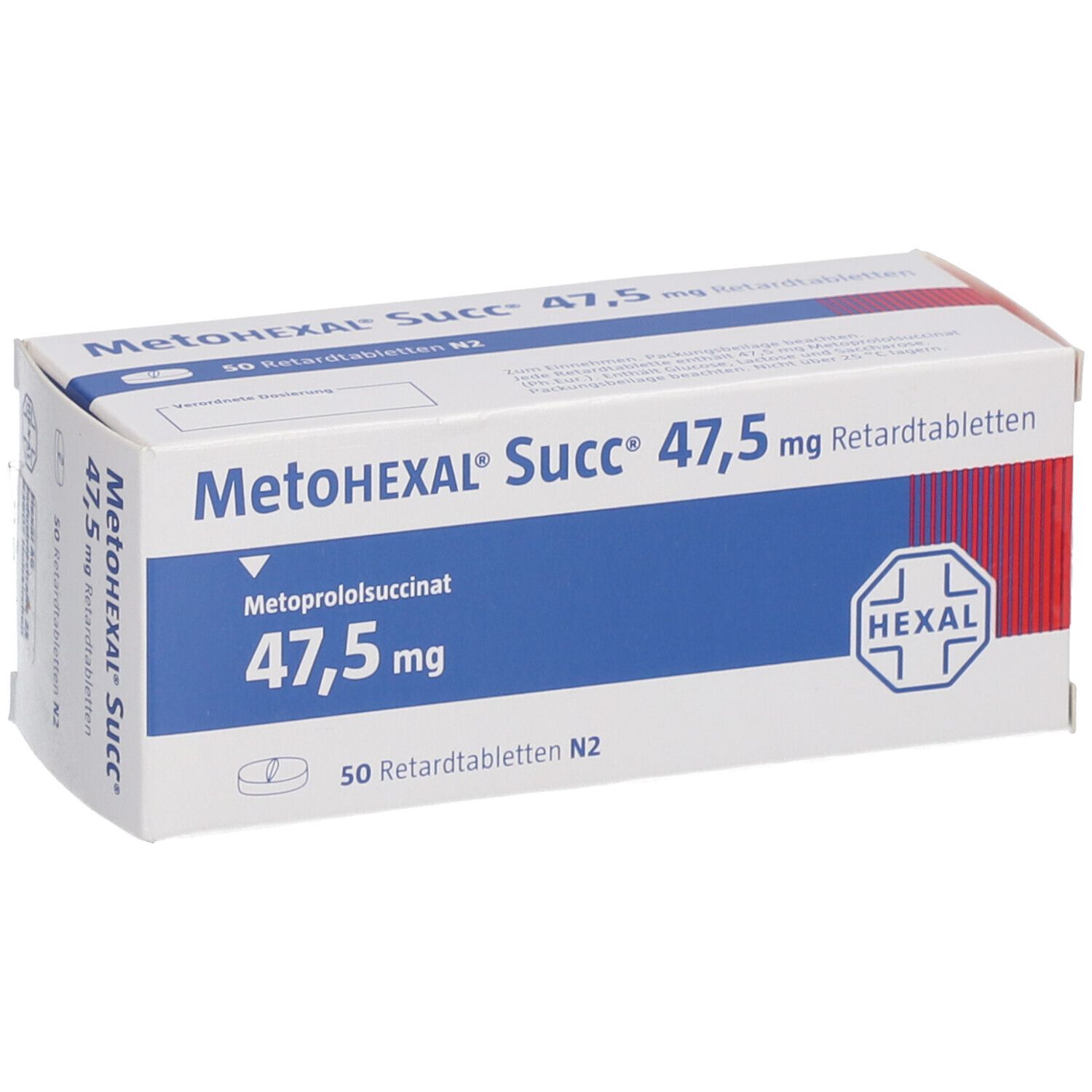 MetoHEXAL® Succ® 47,5 mg 50 St - shop-apotheke.com