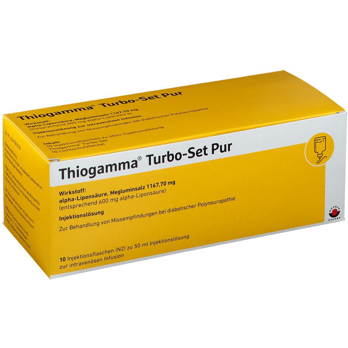 Thiogamma® Turbo-Set Pur 10x50 ml - shop-apotheke.com