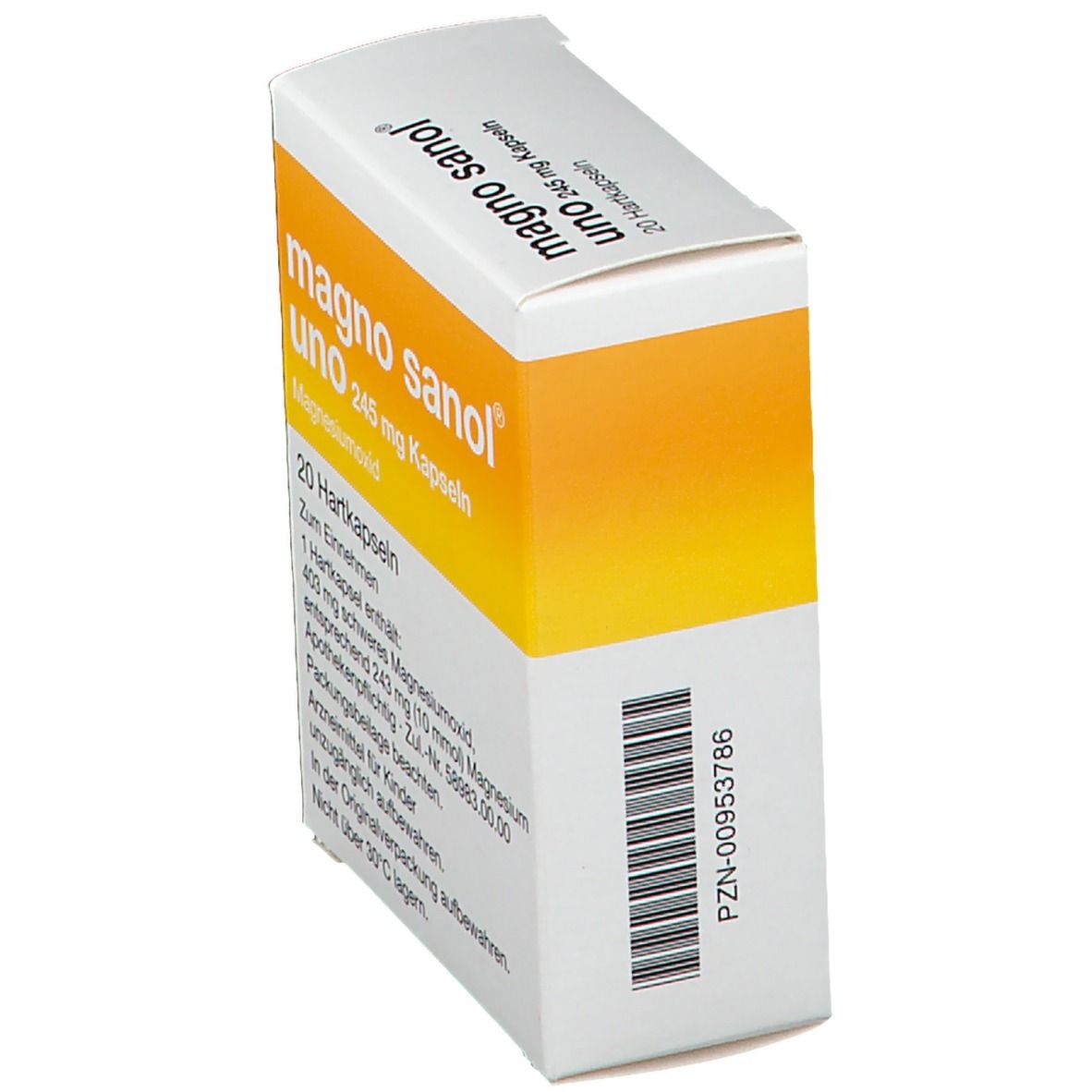 magno sanol® uno 245 mg Kapseln 20 St - Shop Apotheke