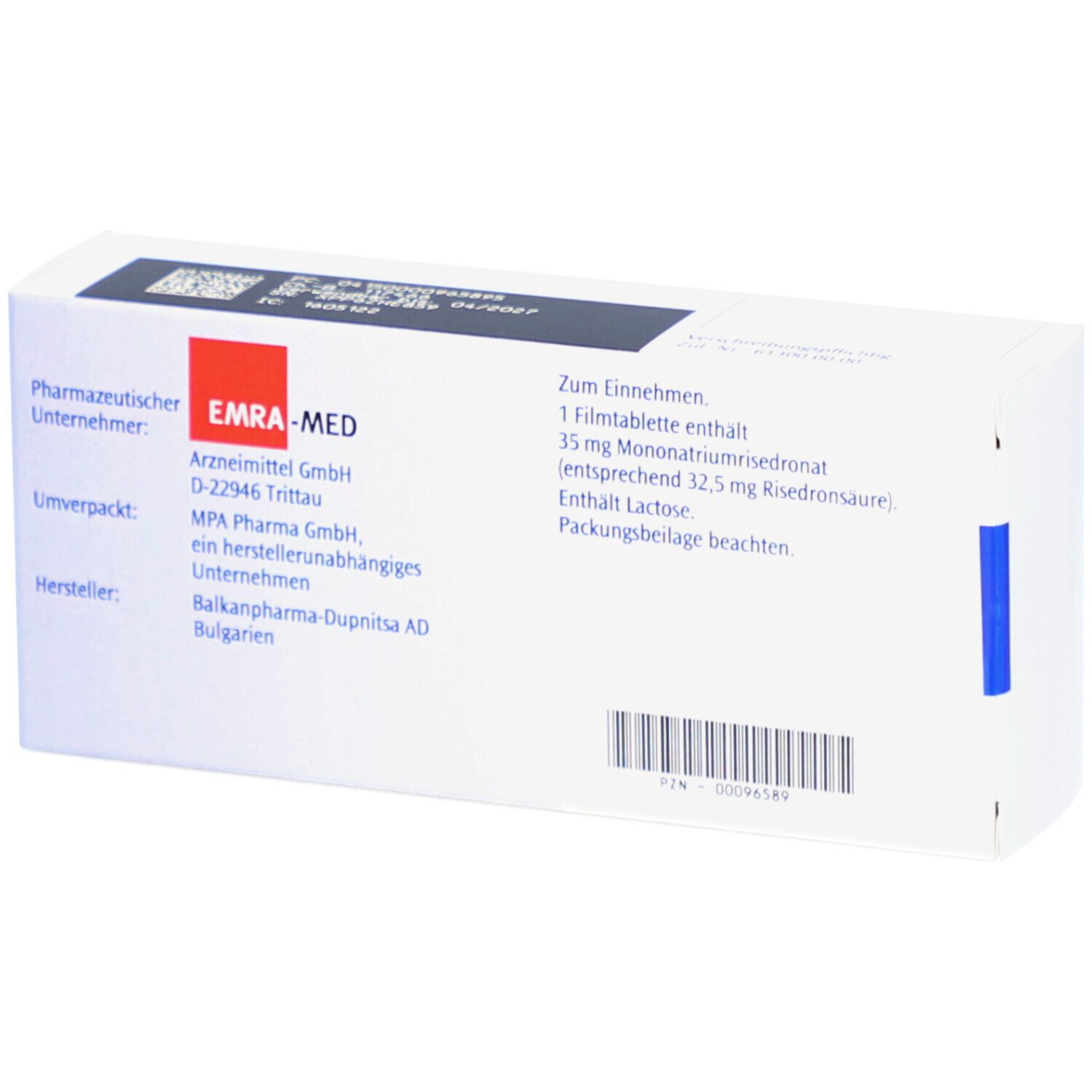 Actonel 35 mg Einmal Wöchentlich 12 St mit dem E-Rezept kaufen - Shop ...