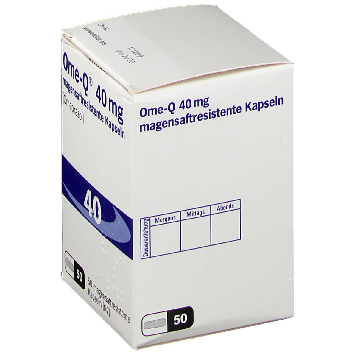 Ome-Q® 40 mg 50 St mit dem E-Rezept kaufen - Shop Apotheke