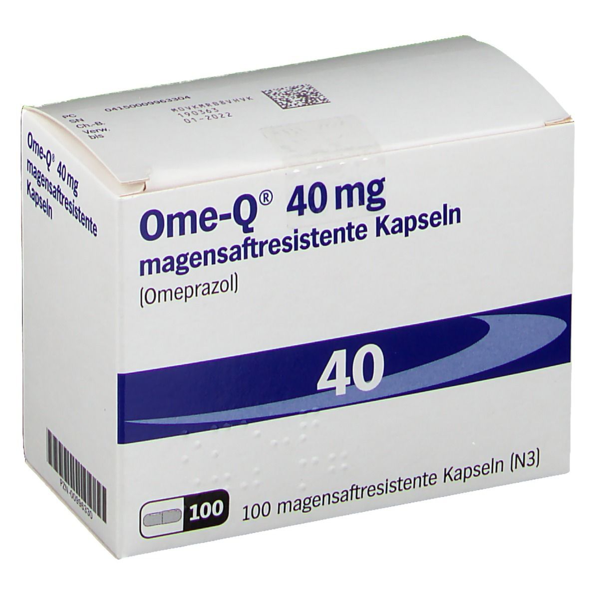 Ome-Q® 40 mg 100 St mit dem E-Rezept kaufen - Shop Apotheke