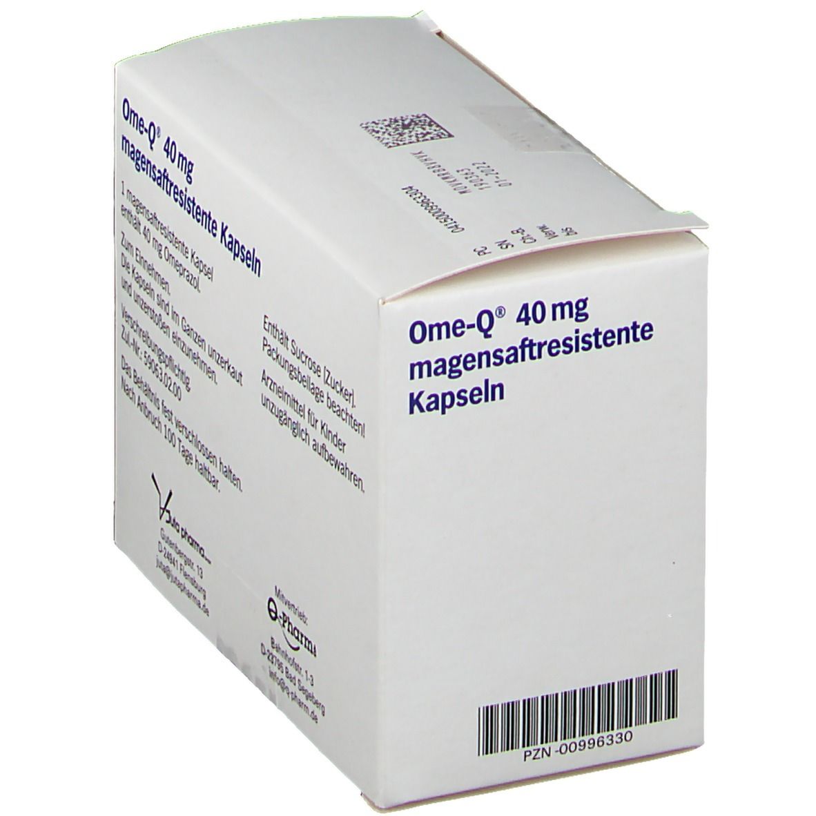 Ome-Q® 40 mg 100 St mit dem E-Rezept kaufen - Shop Apotheke
