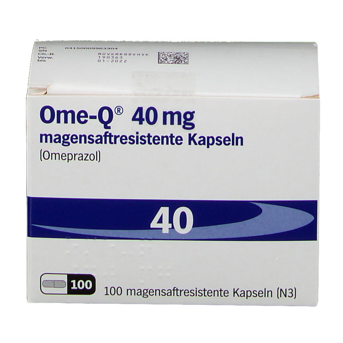 Ome-Q® 40 mg 100 St mit dem E-Rezept kaufen - Shop Apotheke