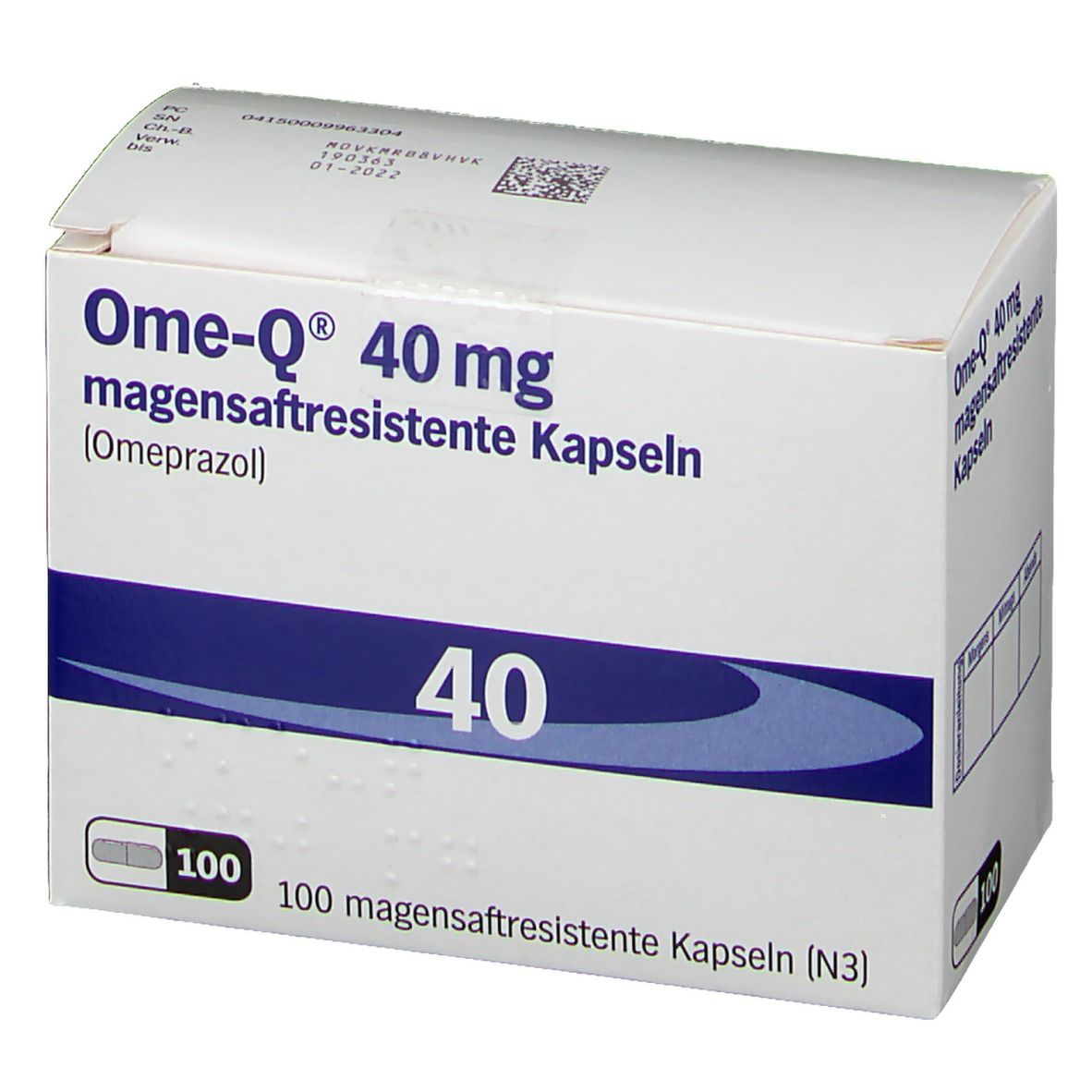 Ome-Q® 40 mg 100 St mit dem E-Rezept kaufen - Shop Apotheke