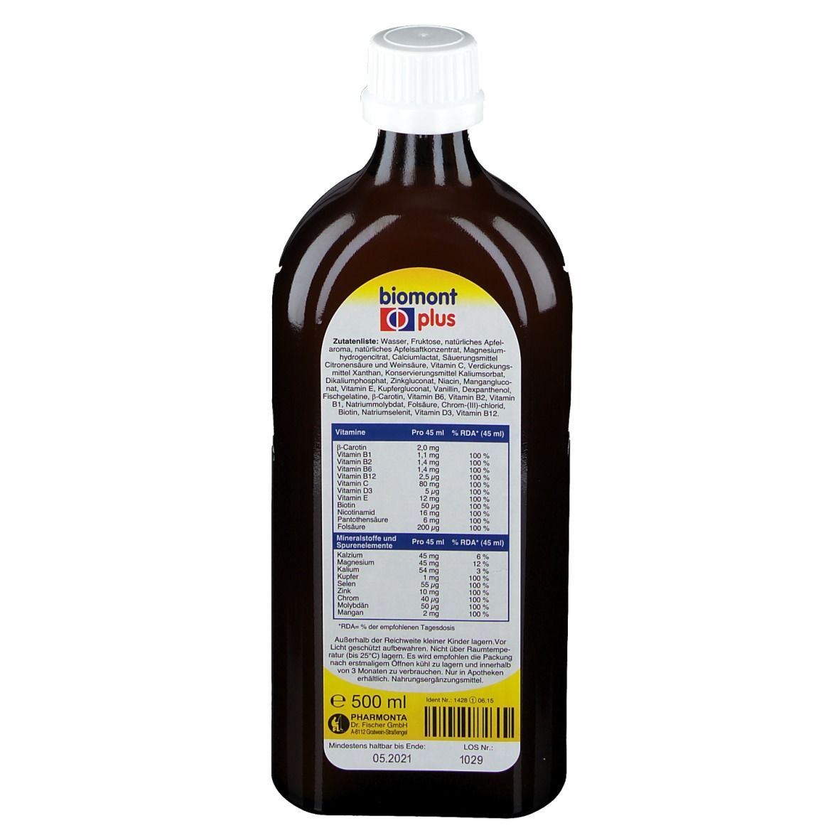 Biomont Plus 500 ml - shop-apotheke.com