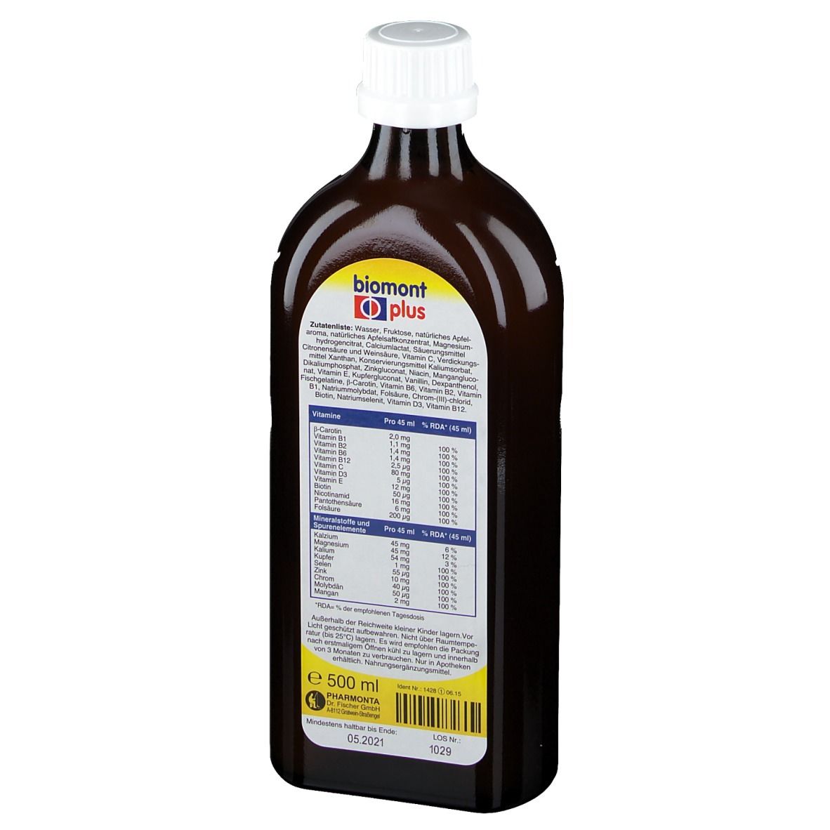 Biomont Plus 500 ml - shop-apotheke.com