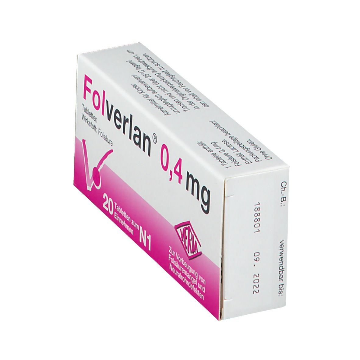 Folverlan® 0,4 mg Tabletten 20 St - Shop Apotheke