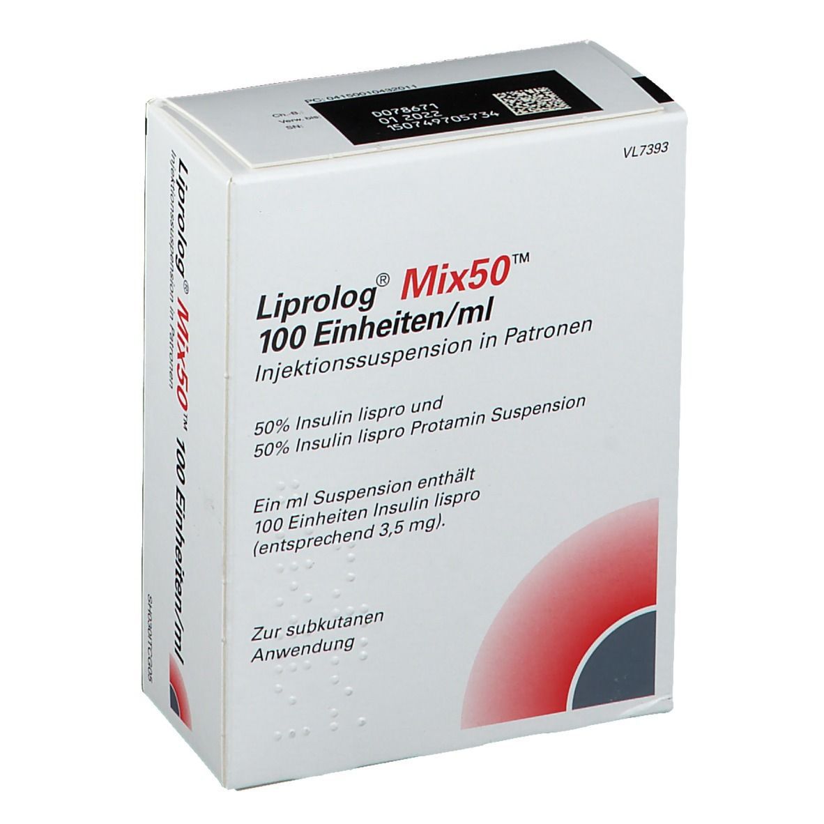 Liprolog® Mix50™ 100 Einheiten/ml 5x3 ml - shop-apotheke.com