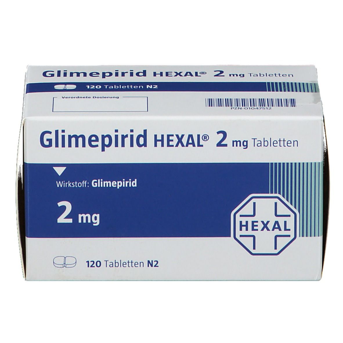 Glimepirid HEXAL® 2 mg 120 St mit dem E-Rezept kaufen - Shop Apotheke