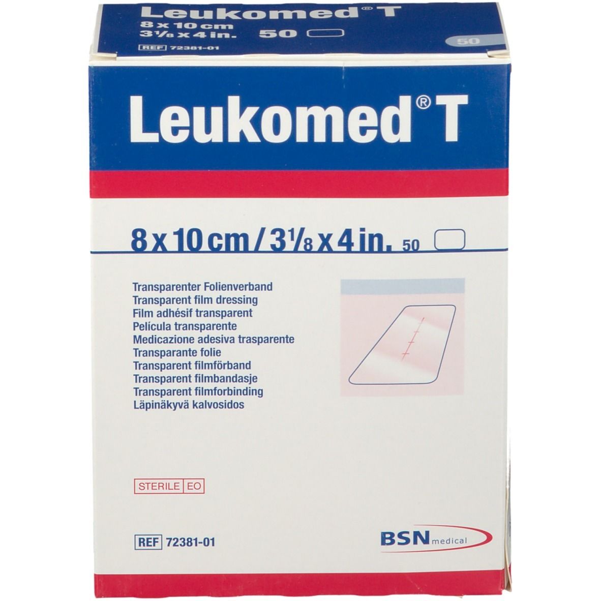 Leukomed T 8 X 10 Cm 50 St SHOP APOTHEKE Leukomed T 8 X 10 Cm 50 St SHOP APOTHEKE