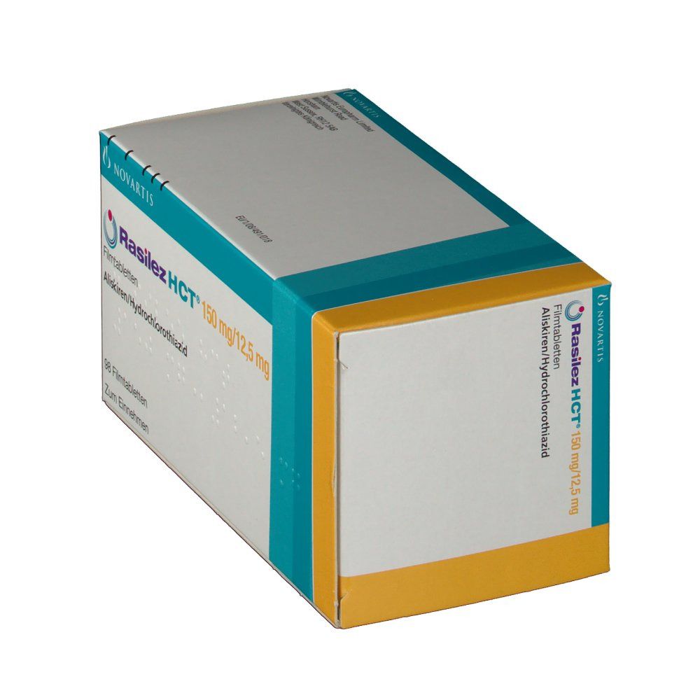 Rasilez HCT® 150 mg/12,5 mg 98 St mit dem E-Rezept kaufen - Shop Apotheke