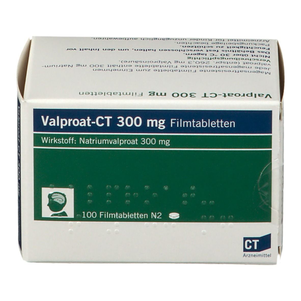 Valproat-CT 300 mg 100 St mit dem E-Rezept kaufen - Shop Apotheke