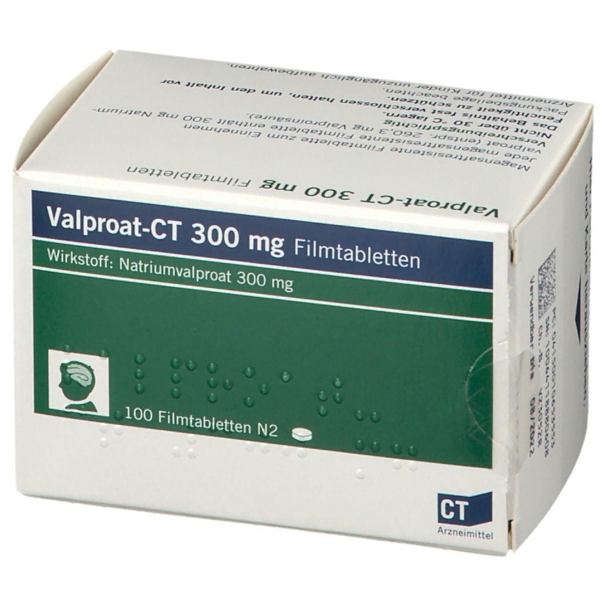 Valproat-CT 300 mg 100 St mit dem E-Rezept kaufen - Shop Apotheke