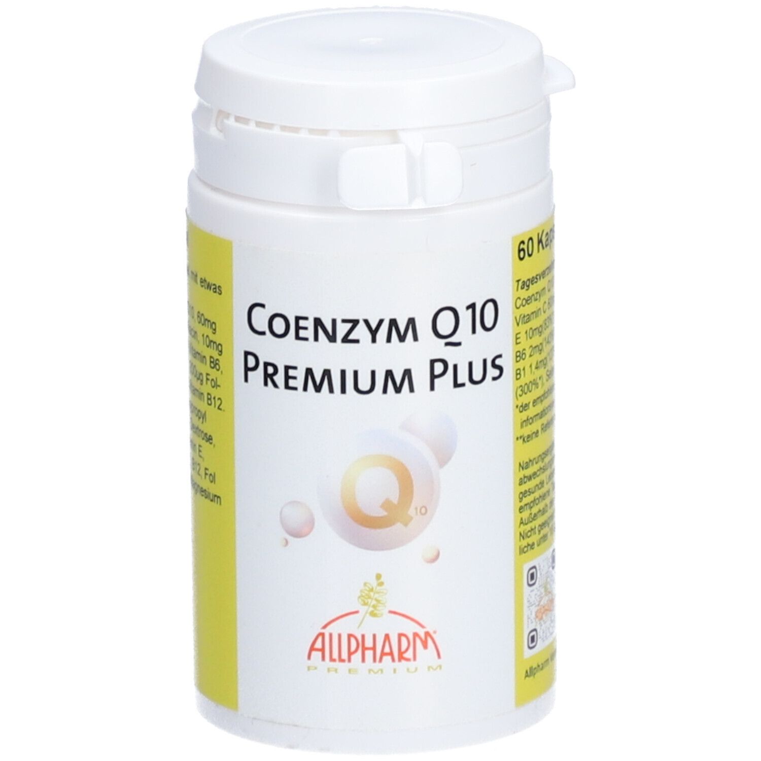 Allpharm Premium Coenzym Q10 Premium Plus Kapseln 60 St - Shop Apotheke