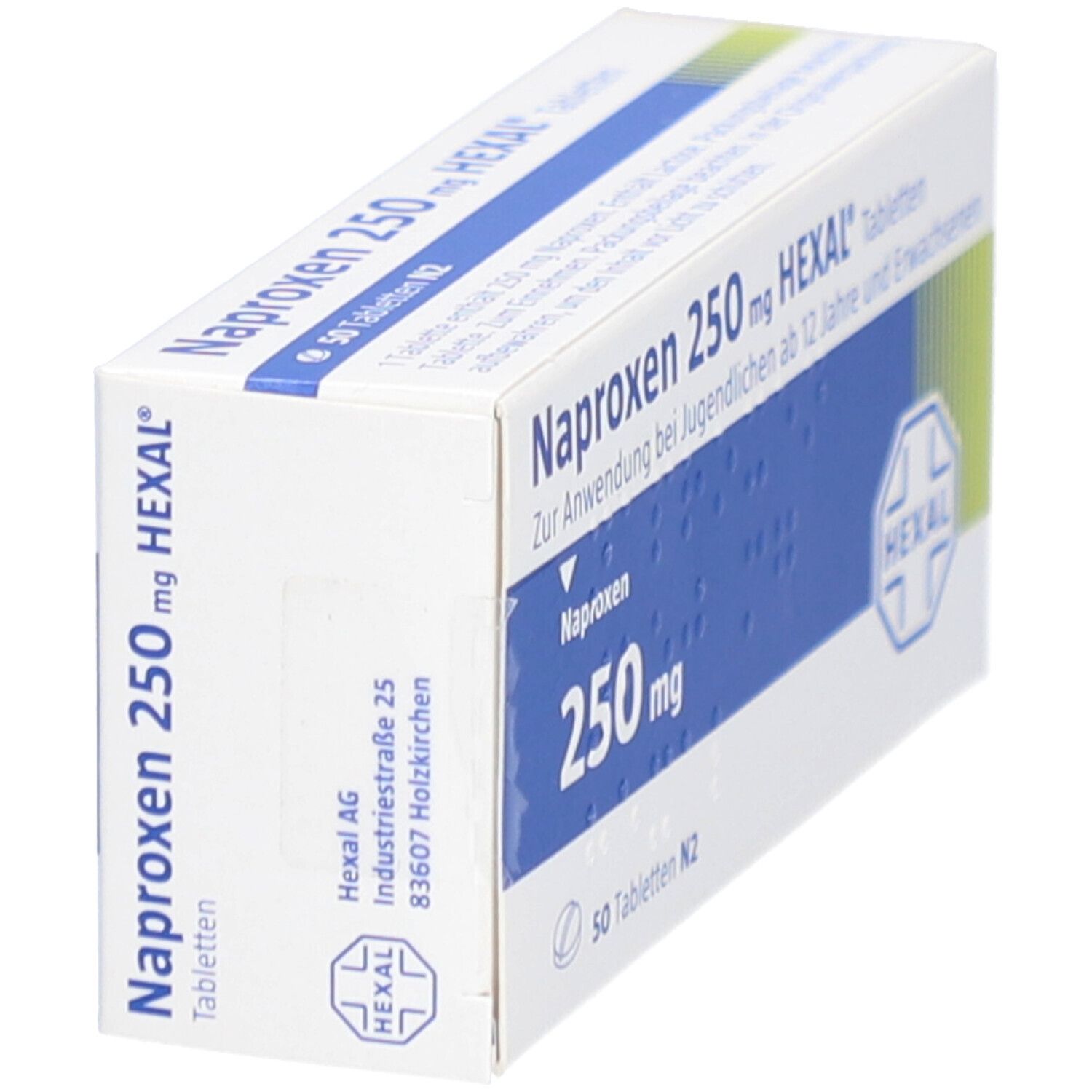 Naproxen 250 mg HEXAL® 50 St mit dem E-Rezept kaufen - Shop Apotheke