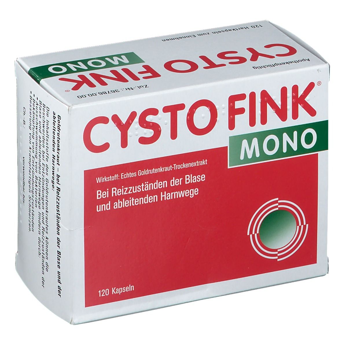 CYSTO FINK® MONO 120 St - Shop Apotheke