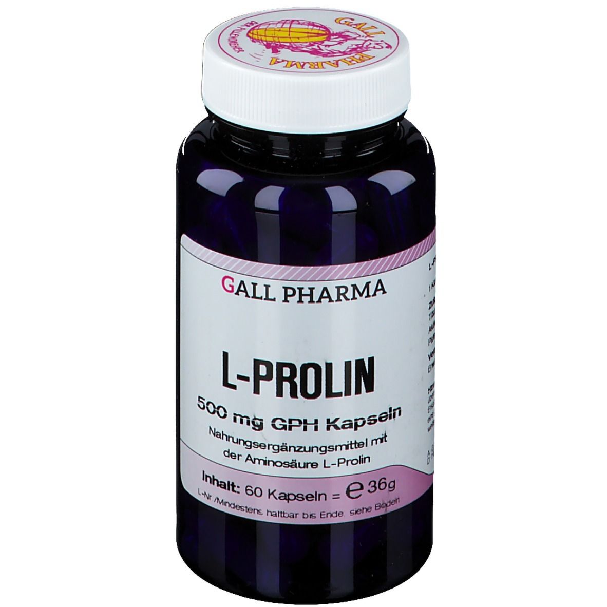 GALL PHARMA L-Prolin 500 mg GPH Kapseln 60 St - shop-apotheke.at
