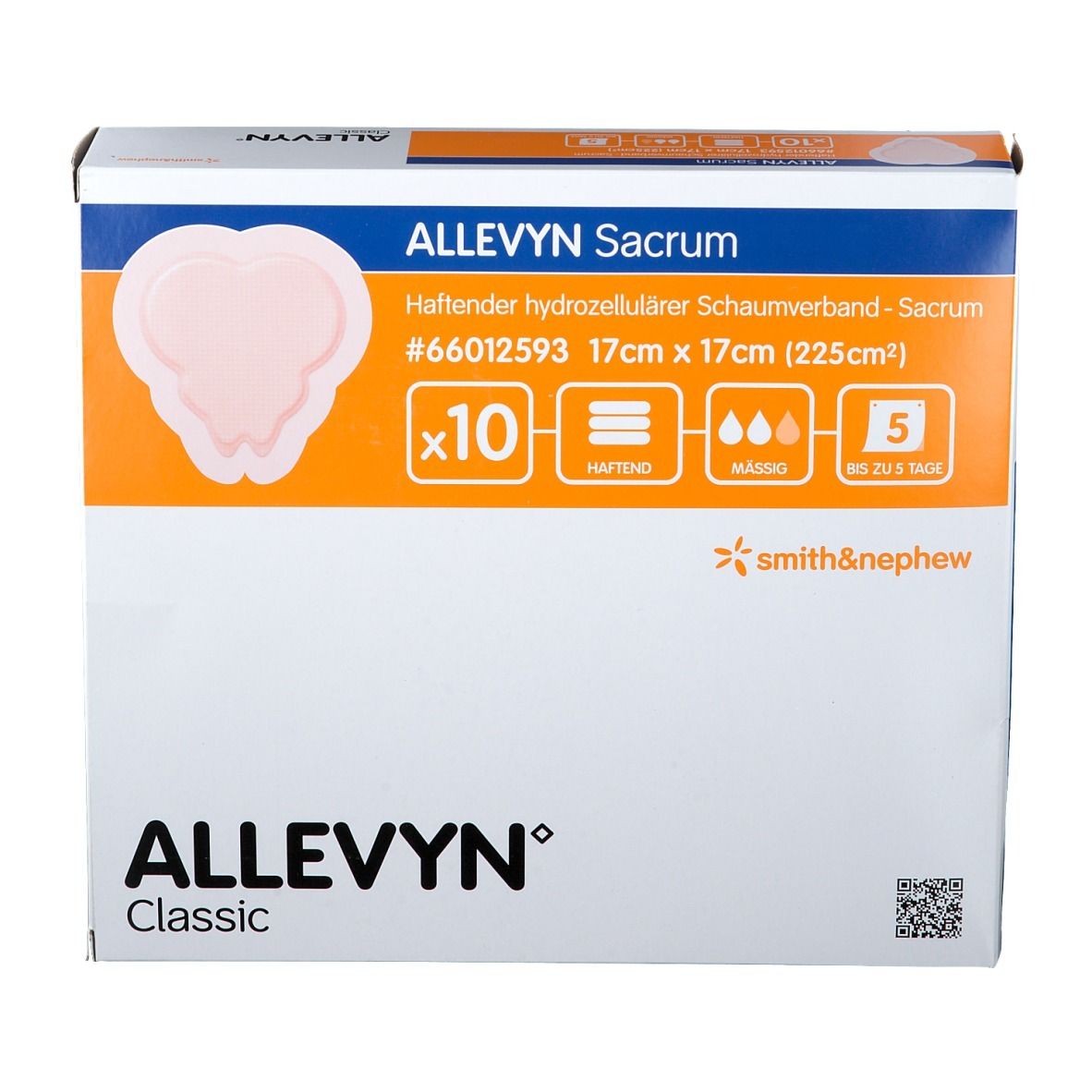 ALLEVYN® SACRUM 17 x 17cm steril 10 St - shop-apotheke.at