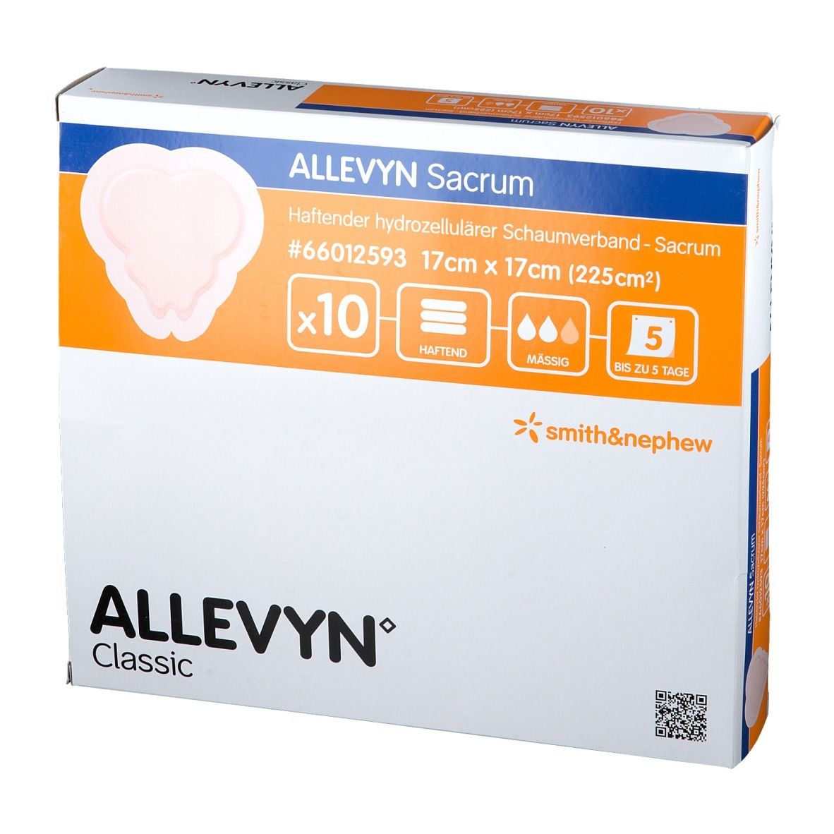 ALLEVYN® SACRUM 17 x 17cm steril 10 St - shop-apotheke.at