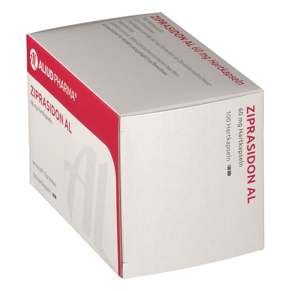 Ziprasidon AL 60 mg 100 St mit dem E-Rezept kaufen - Shop Apotheke