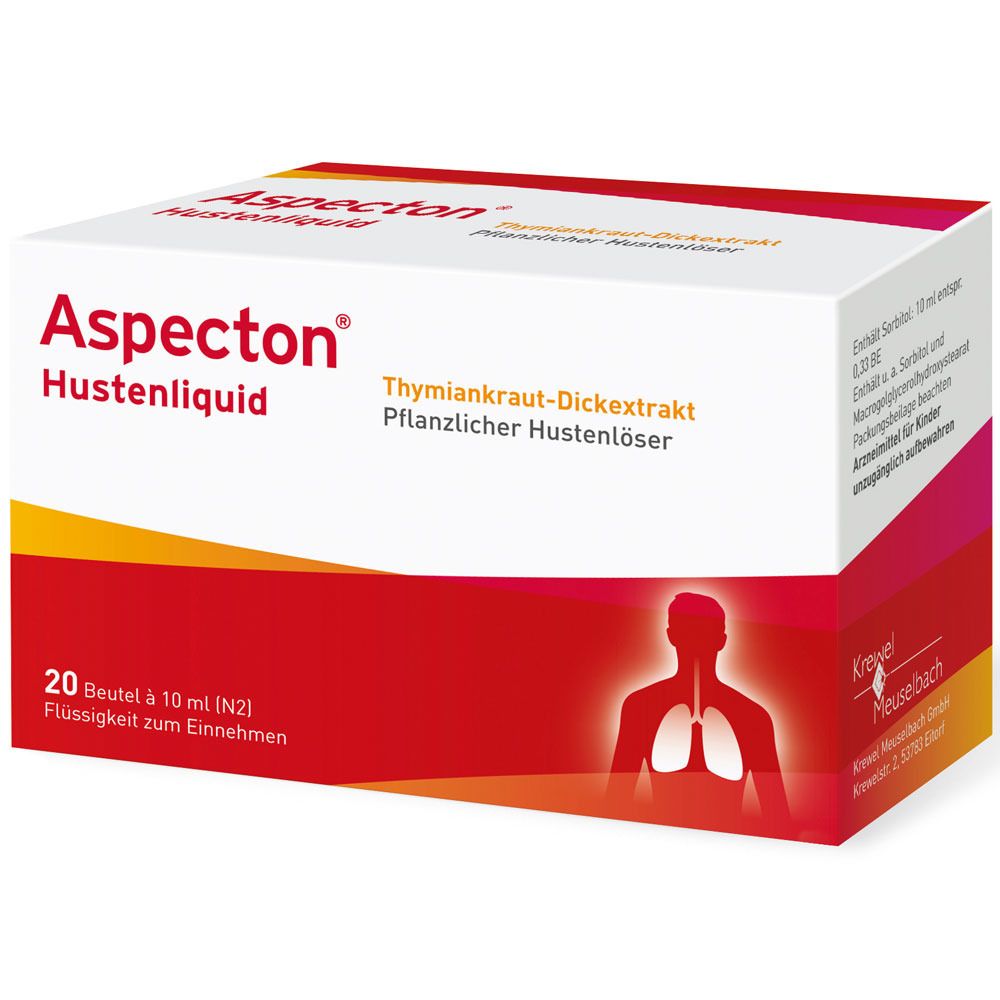 Aspecton® Hustenliquid 20 St - Shop Apotheke