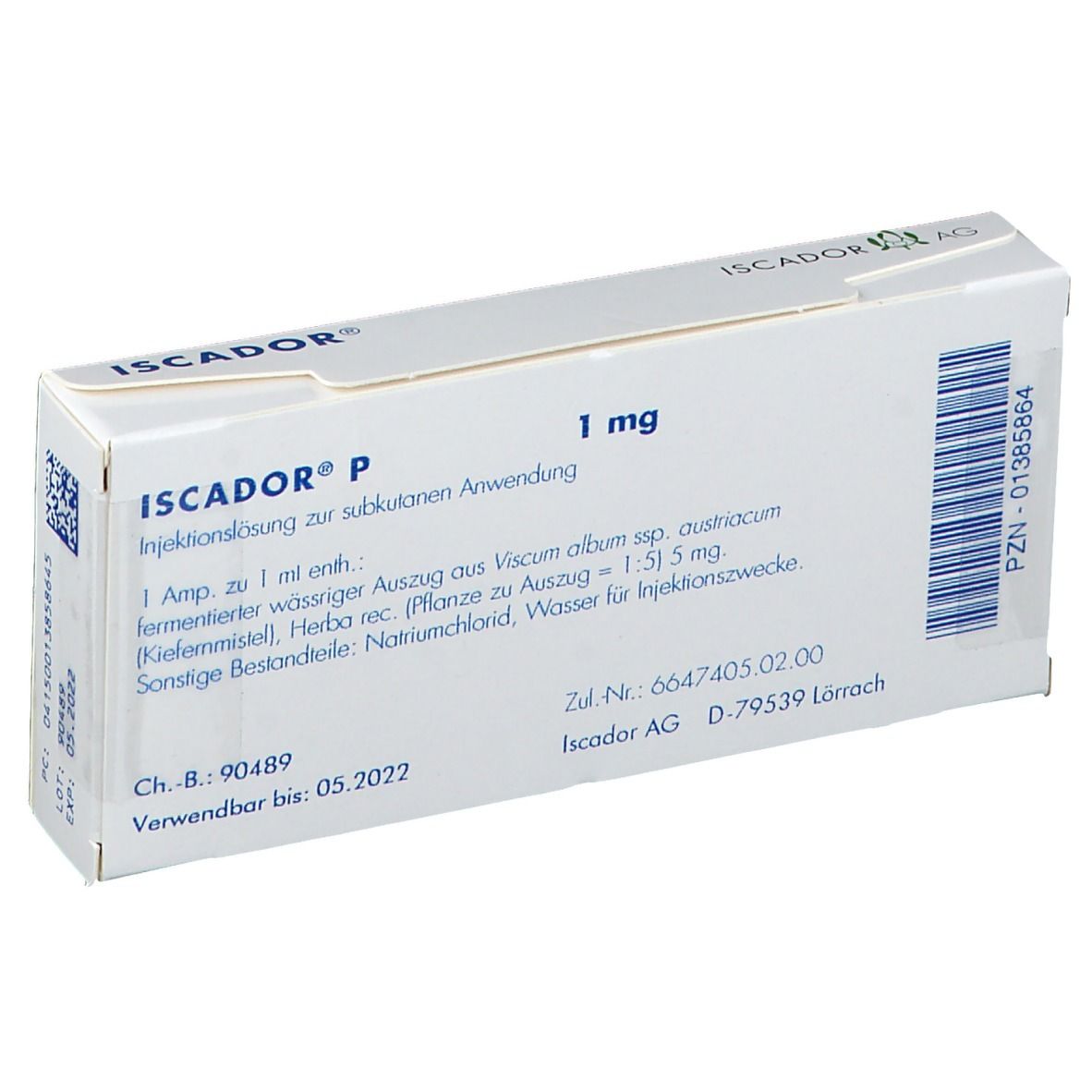 ISCADOR® P 1 mg 7x1 ml - Shop Apotheke