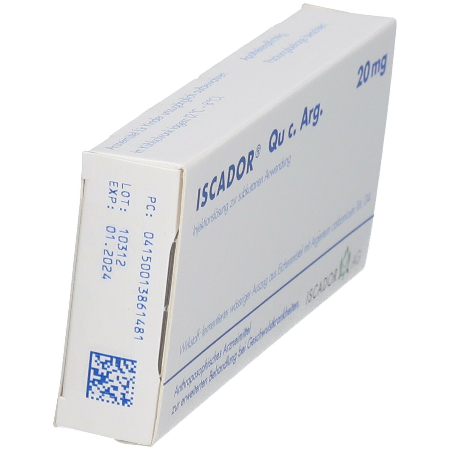 ISCADOR® Qu c. Arg. 20 mg 7x1 ml - Shop Apotheke