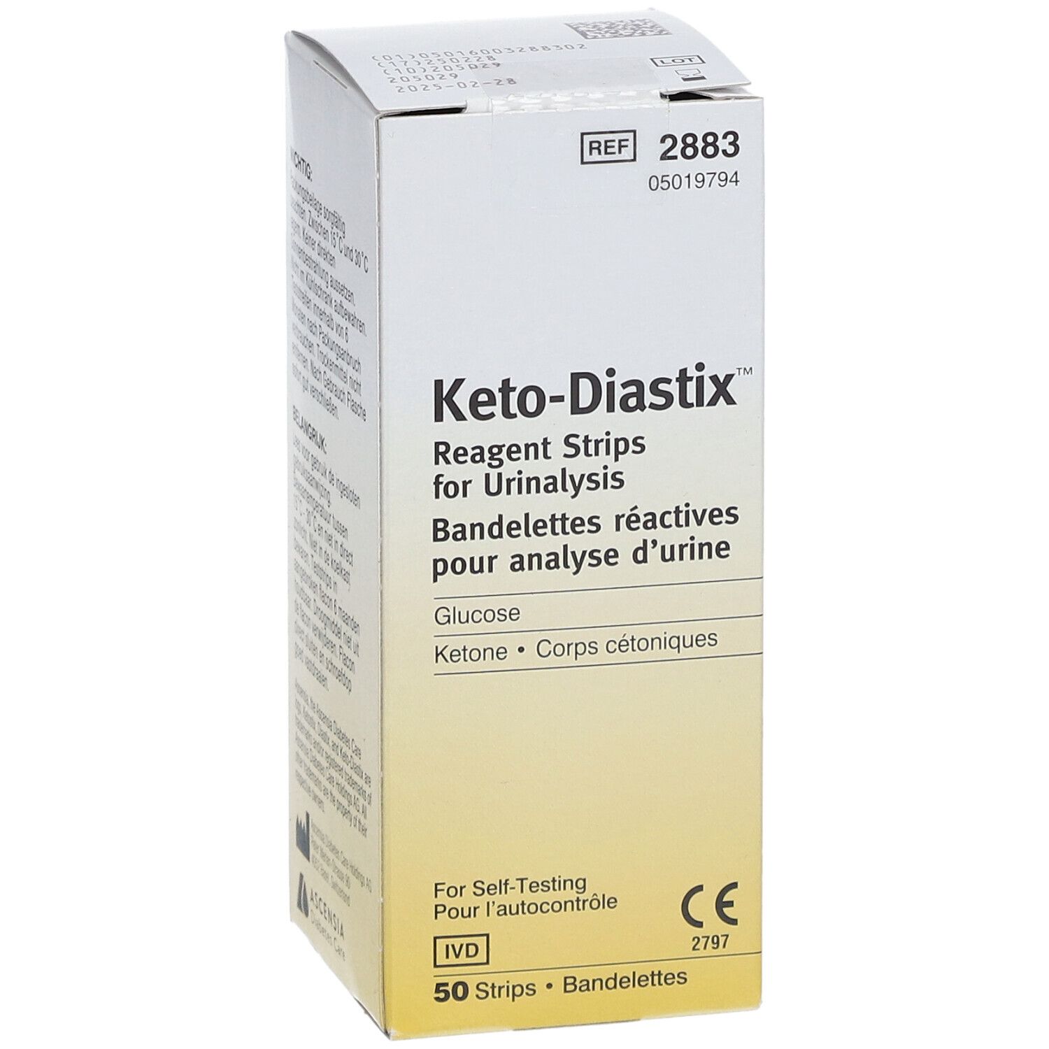 Keto-Diastix® 50 St - Shop Apotheke