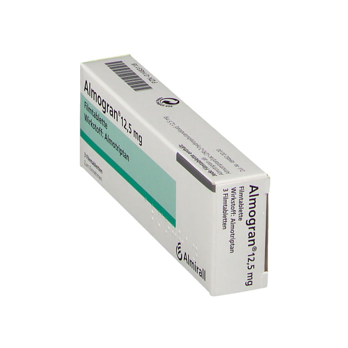 Almogran® 12,5 mg 3 St mit dem E-Rezept kaufen - Shop Apotheke