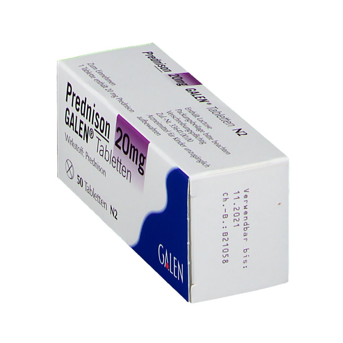 Prednison 20 mg GALEN® 50 St mit dem E-Rezept kaufen - Shop Apotheke