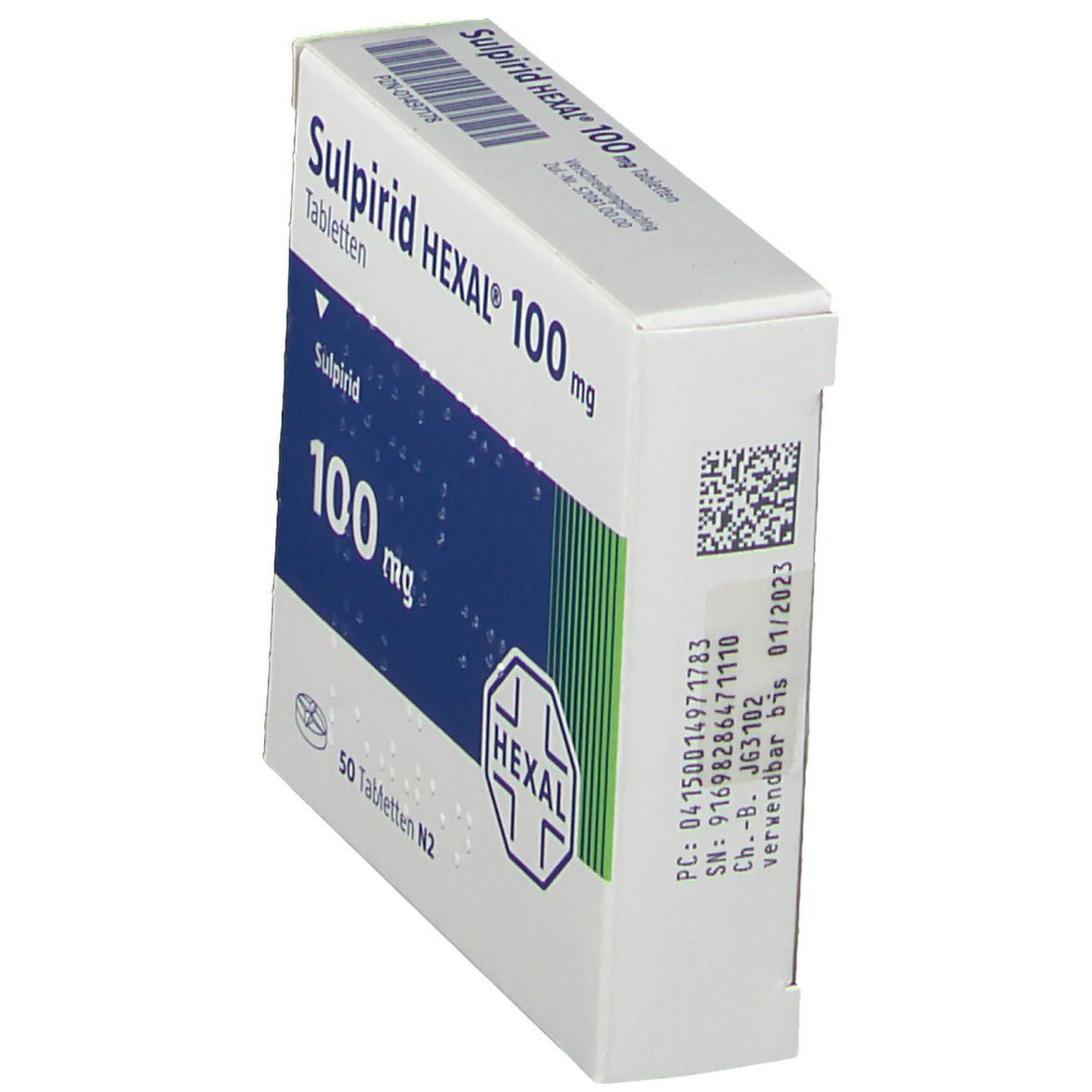 Sulpirid HEXAL® 100 mg 50 St mit dem E-Rezept kaufen - Shop Apotheke