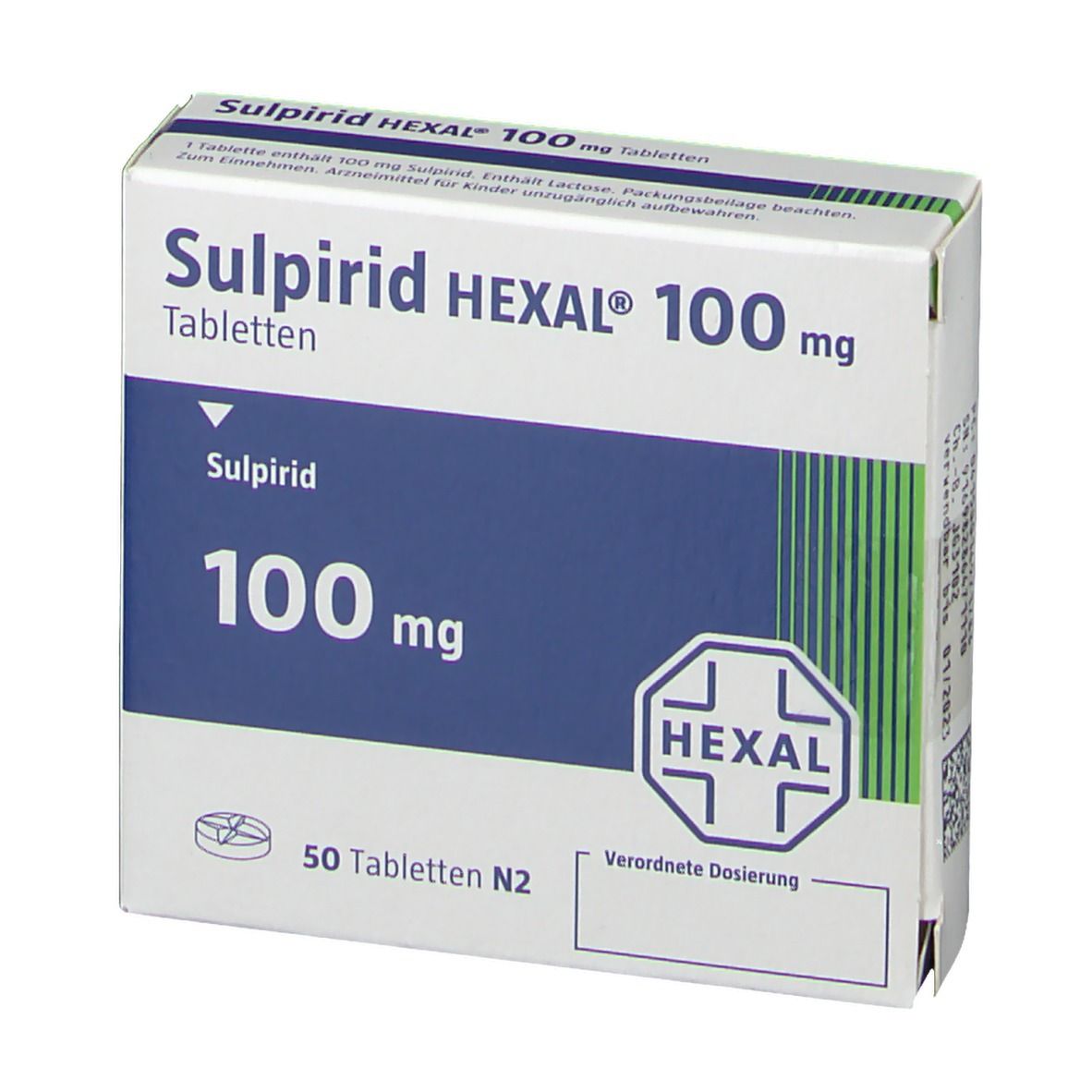Sulpirid HEXAL® 100 mg 50 St mit dem E-Rezept kaufen - Shop Apotheke
