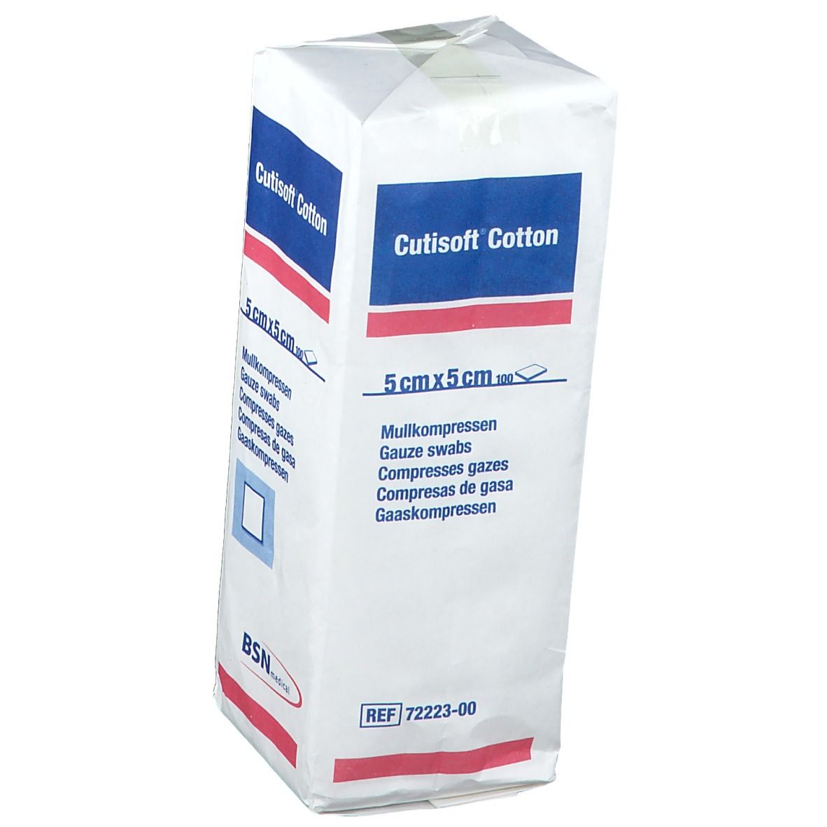 Cutisoft® Cotton 5 cm x 5 cm 100 St - Shop Apotheke