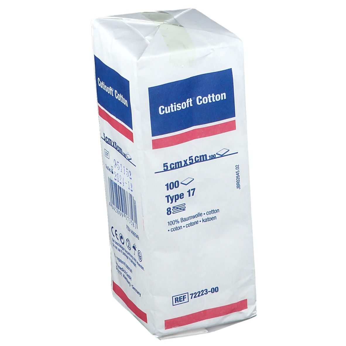 Cutisoft® Cotton 5 cm x 5 cm 100 St - shop-apotheke.at