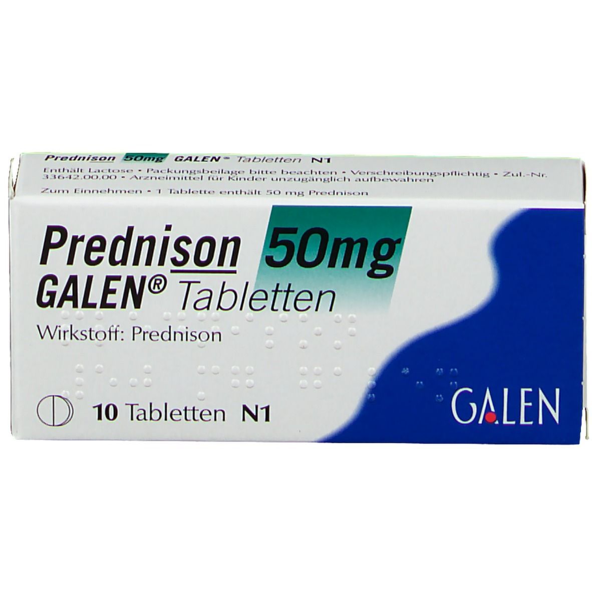 Prednison 50 mg GALEN® 10 St mit dem E-Rezept kaufen - Shop Apotheke