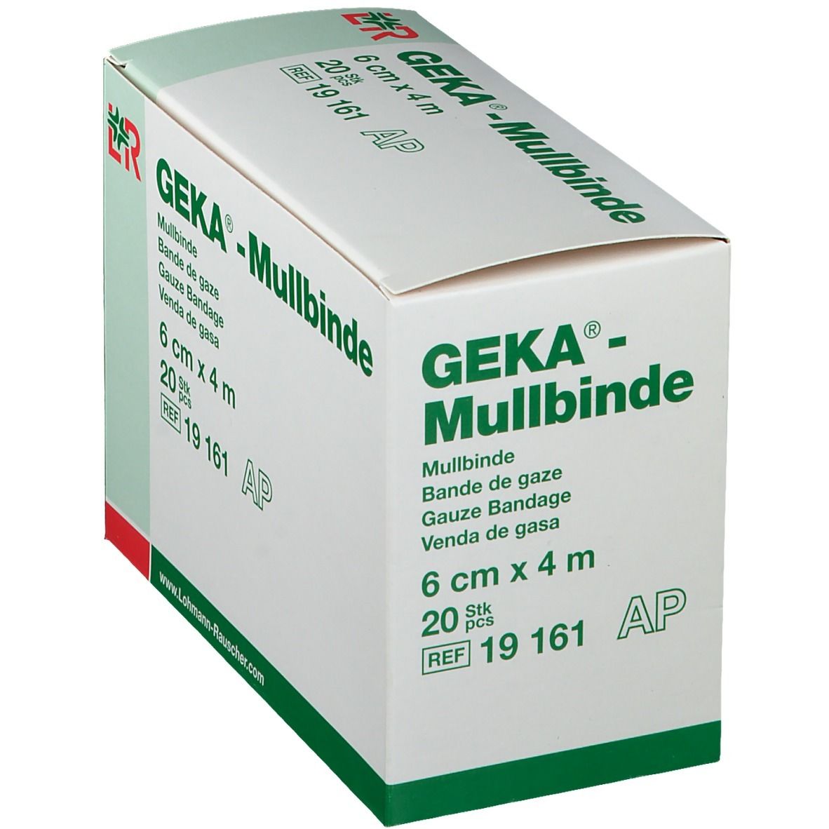 Geka® Mullbinde 6 cm x 4 m 20 St - Shop Apotheke