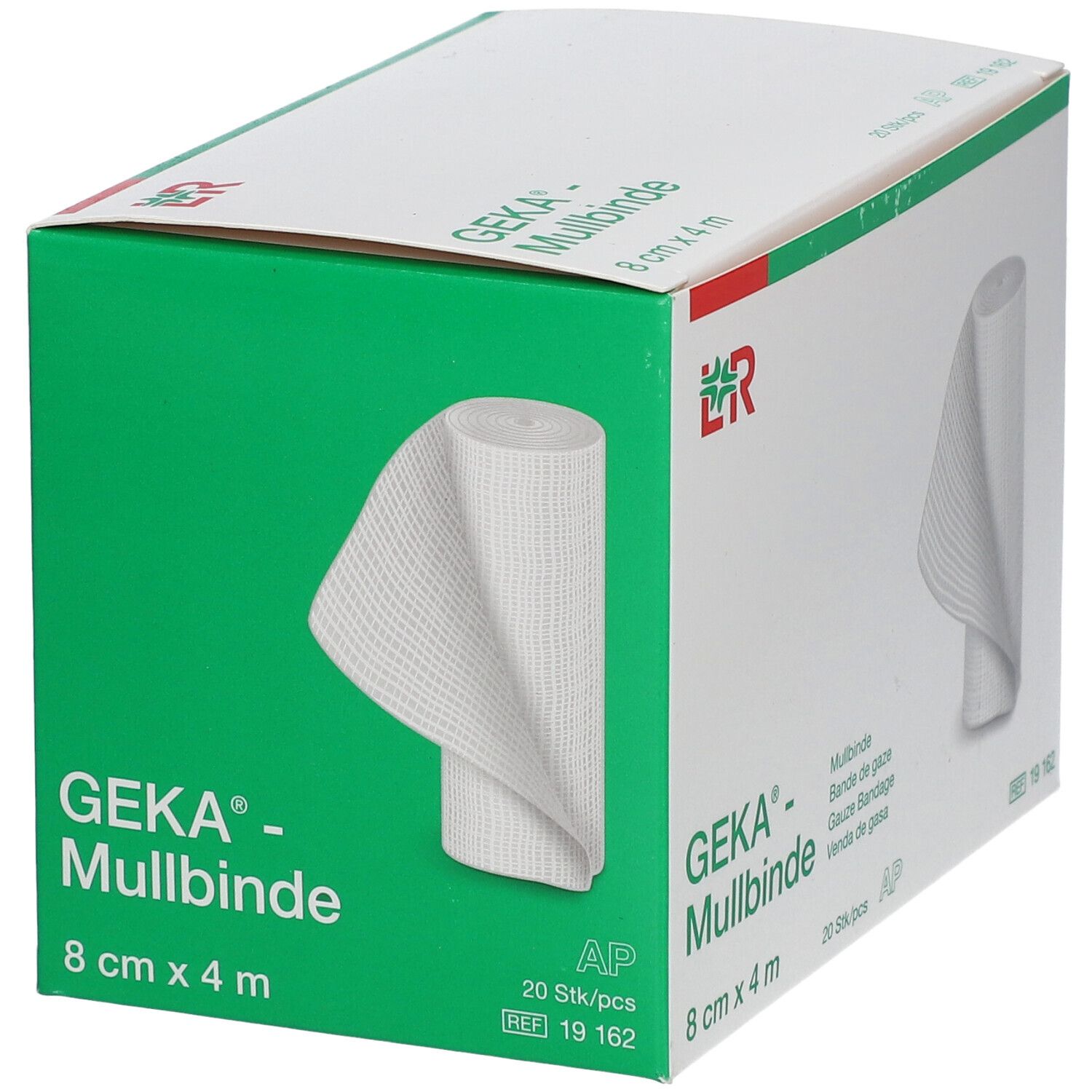 Geka® Mullbinde 8 cm x 4 m 20 St - Shop Apotheke