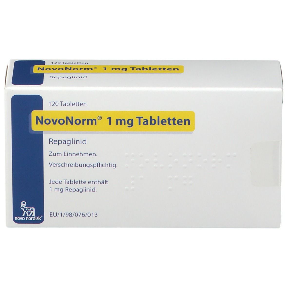 Novonorm 1 mg 120 St mit dem E-Rezept kaufen - Shop Apotheke