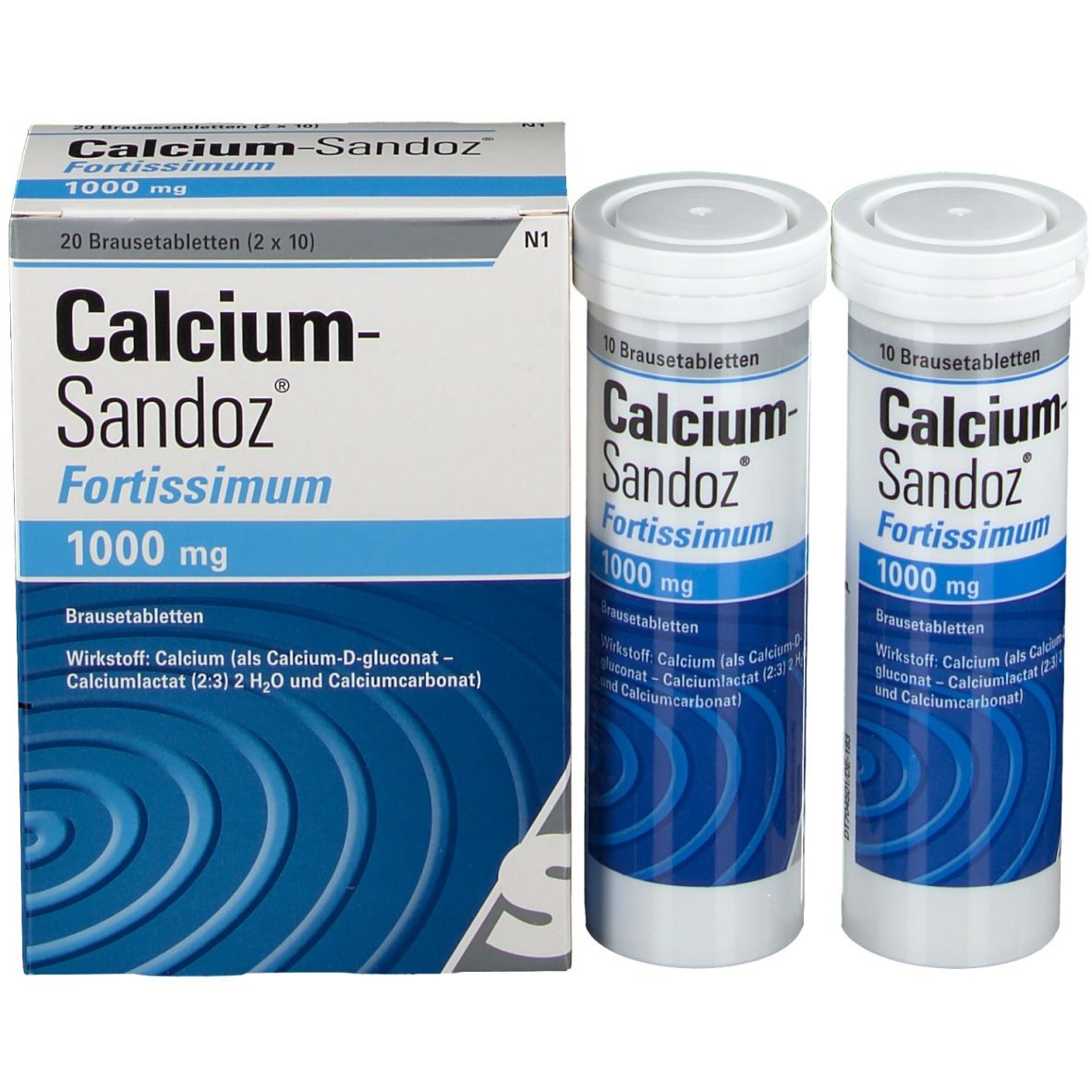 Calcium-Sandoz® Fortissimum 20 St - shop-apotheke.com