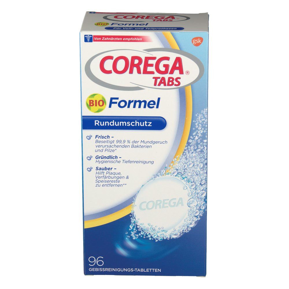 COREGA® Tabs Bio Formel 96 St - Shop Apotheke