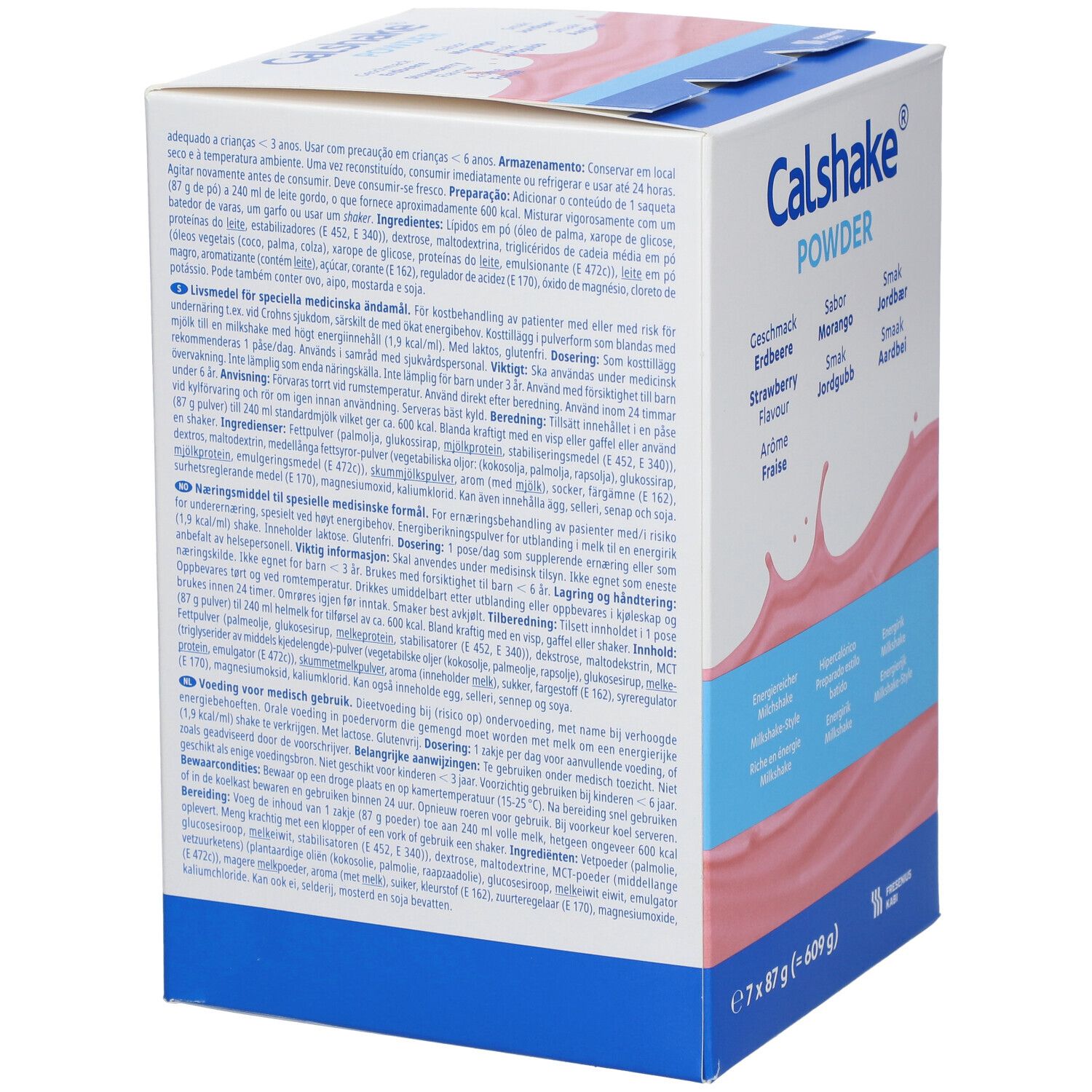 Calshake® Erdbeer 7x87 g - Shop Apotheke