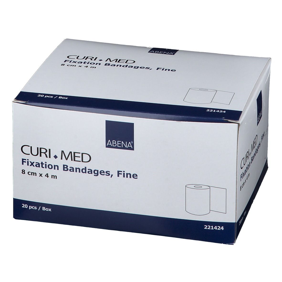 CURI MED elastische Fixierbinde 8 cm x 4 m 20 St - Shop Apotheke