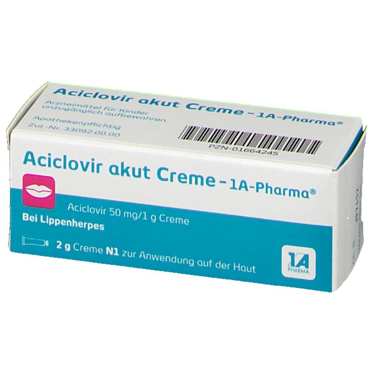 Aciclovir akut Creme - 1A Pharma® 2 g - shop-apotheke.at