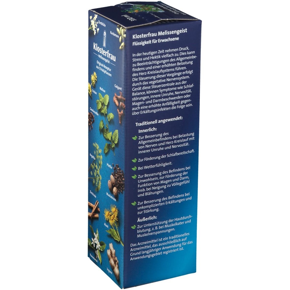 KLOSTERFRAU Melissengeist 330 ml - shop-apotheke.com