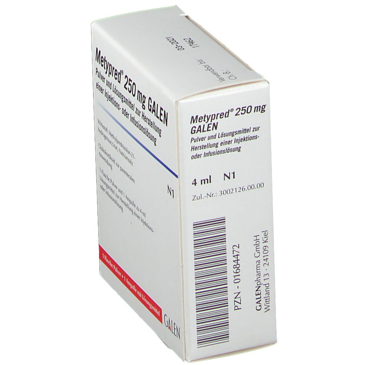 Metypred® 250 mg GALEN 1 St mit dem E-Rezept kaufen - Shop Apotheke