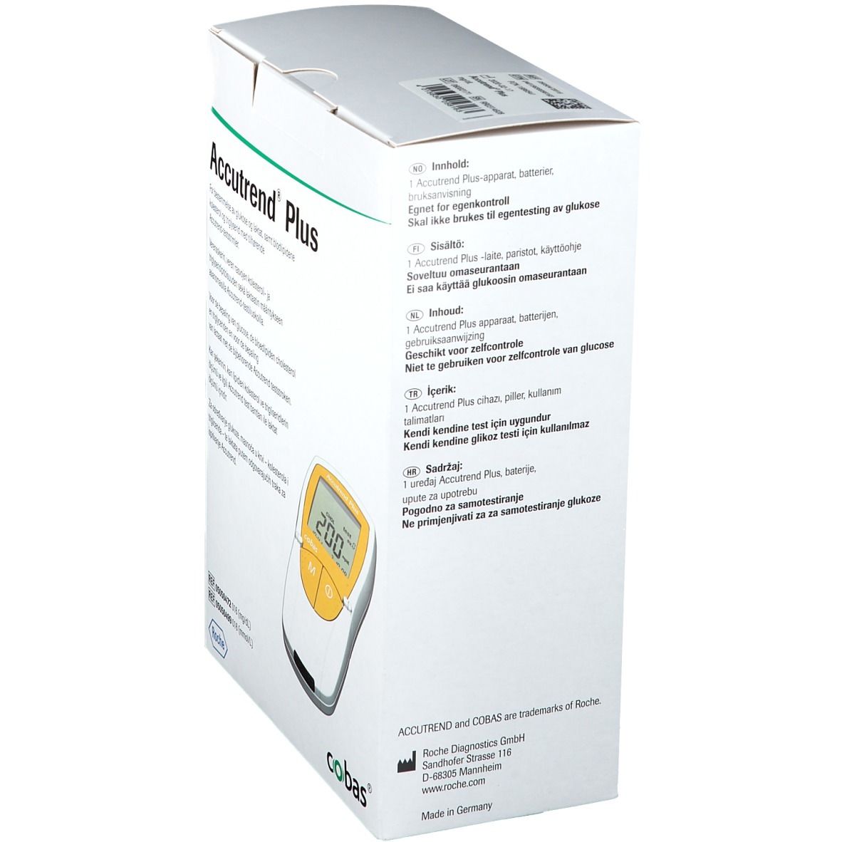 Accutrend® Plus mg/dl 1 St - SHOP APOTHEKE